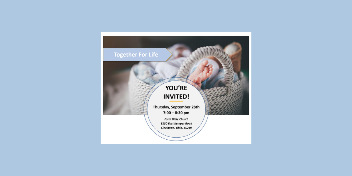 Together for Life Ohio - Cincinnati Right to Life