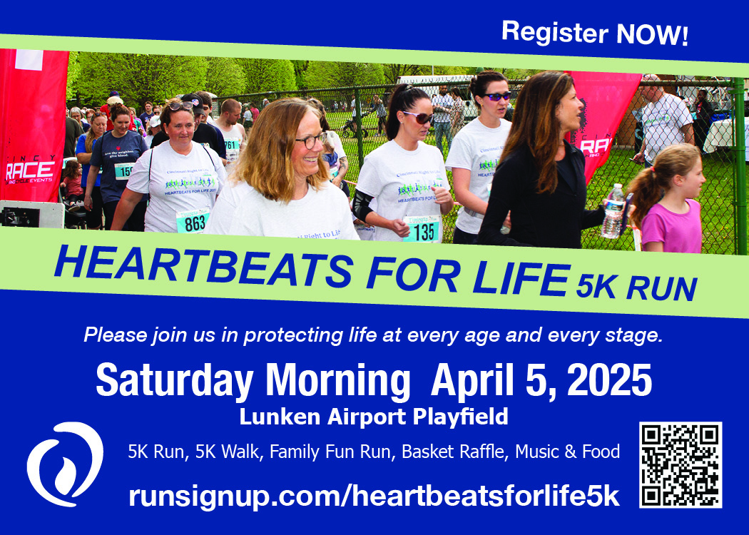 Heartbeats for Life 5K - Cincinnati Right to Life