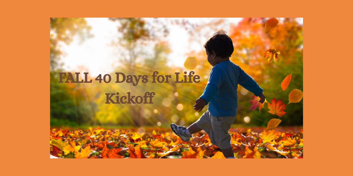 40 Days for Life Kickoff Rally - Cincinnati Right to Life