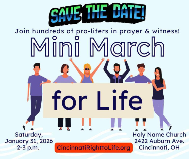Mini March for Life 2026 - Cincinnati Right to Life
